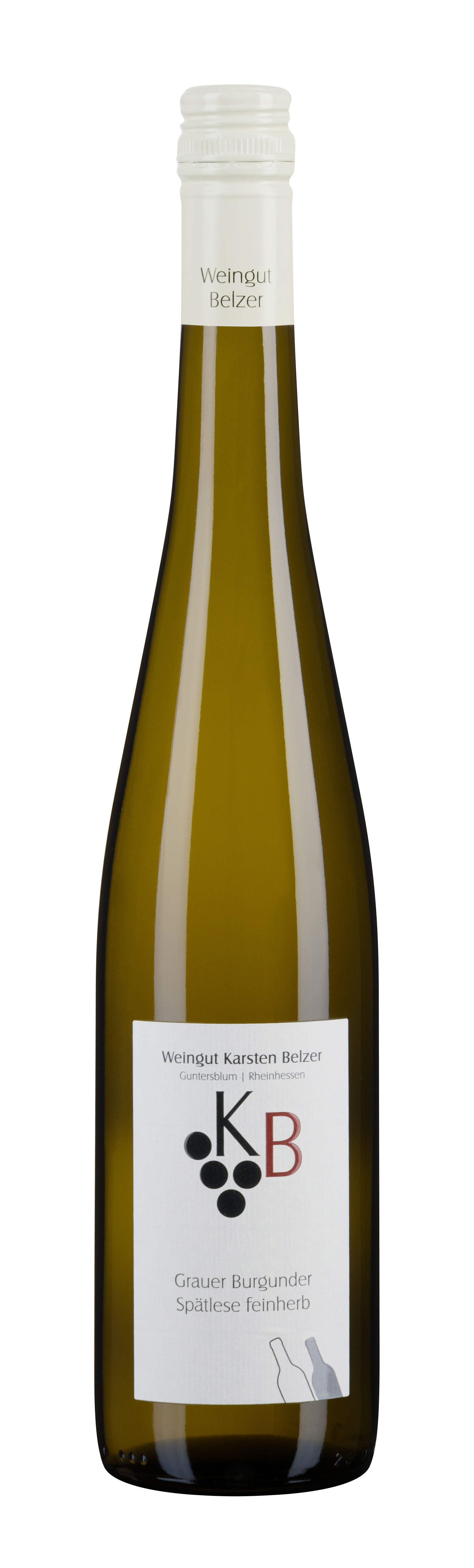 Shop Weingut Karsten Belzer - Guntersblumer Grauer Burgunder Spätlese ...